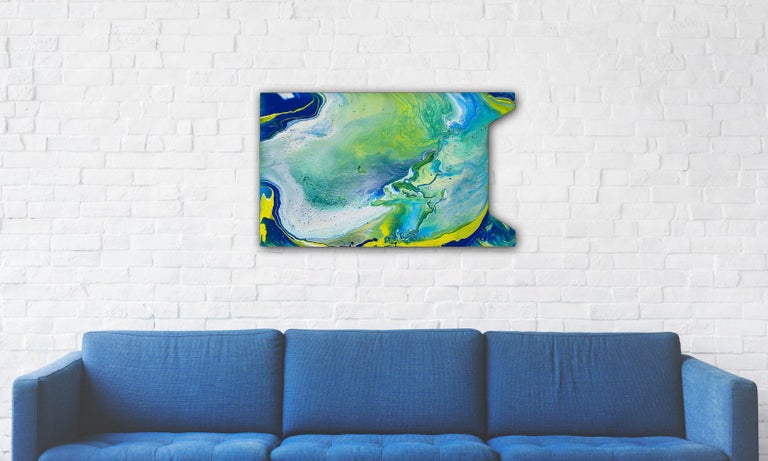 Preston M. Smith - Skewed Perception, Painting, Acrylic on Wood Panel ...