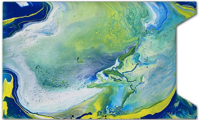 Preston M. Smith - Skewed Perception, Painting, Acrylic on Wood Panel ...