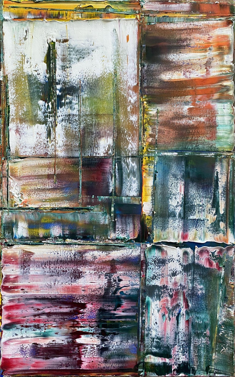 Preston M. Smith (PMS) - Snow Day, Painting, Oil on Canvas For Sale at ...