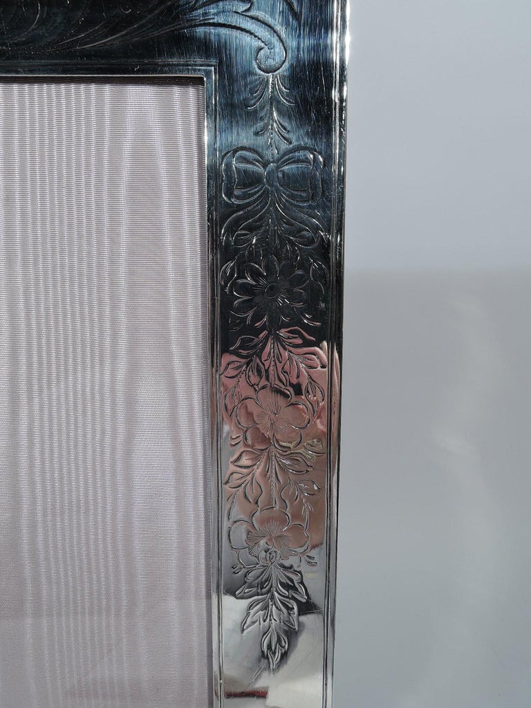 Pretty Antique Edwardian American Sterling Silver Picture Frame For ...