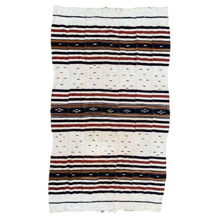 Pretty Antique Hand Woven Weaving from Mali For Sale at 1stDibs
