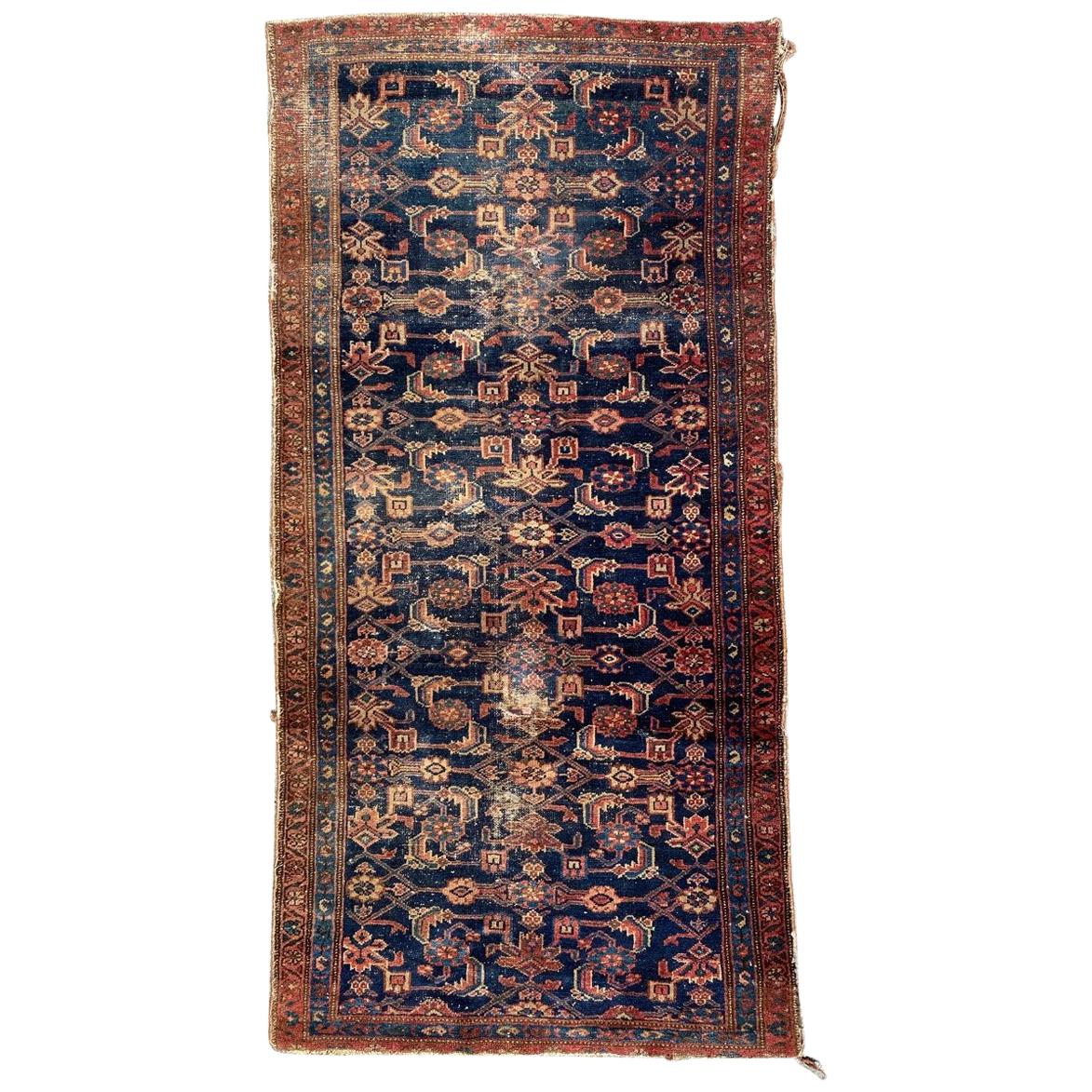 Antique Persian Malayer Area Rug For Sale at 1stDibs