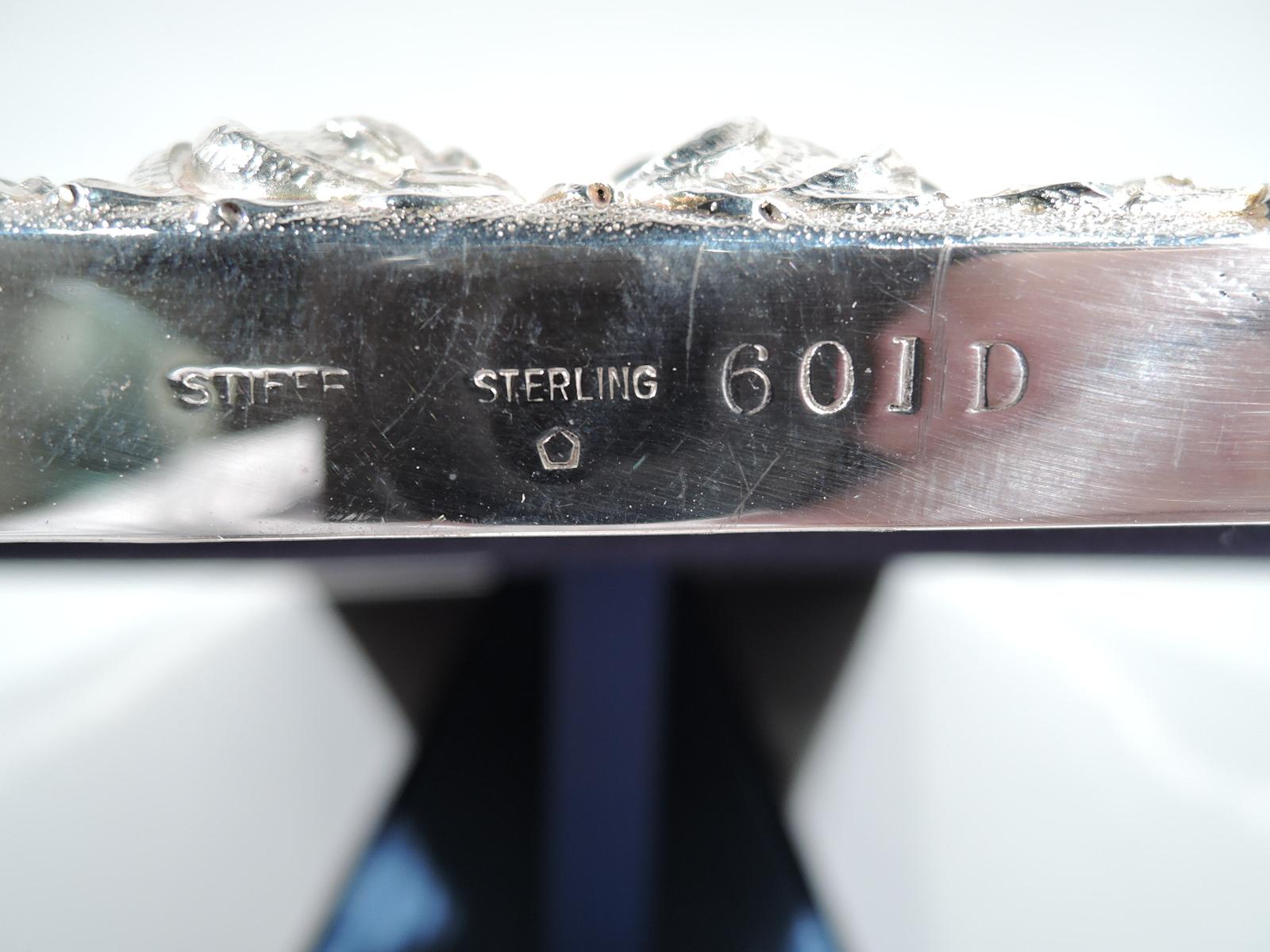 Pretty Baltimore Repousse Sterling Silver Picture Frame by Stieff For ...