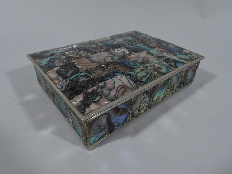 Pretty Trinket Box with Abalone Shell Mosaic For Sale at 1stDibs ...