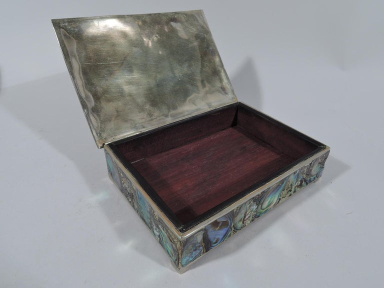 Pretty Trinket Box with Abalone Shell Mosaic For Sale at 1stDibs ...