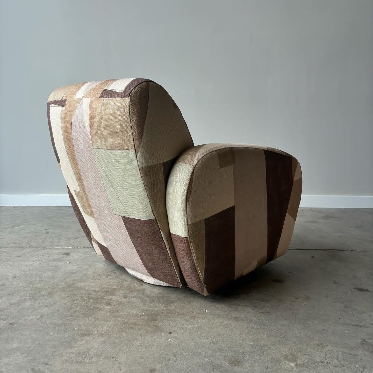 Preview Lounge Chairs with new Kelly Wearstler Fabric, Pair For Sale at ...