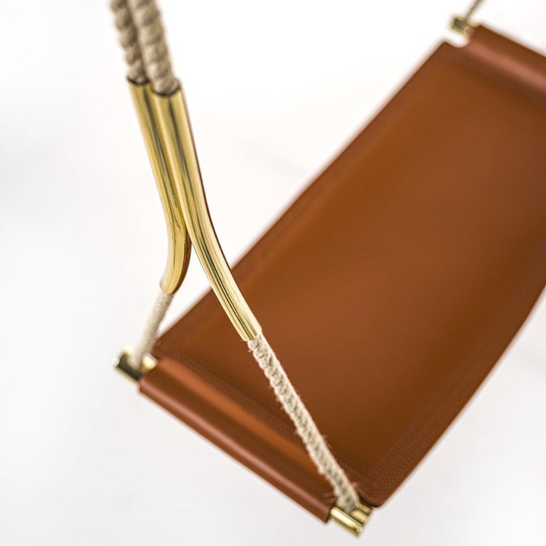 Priamo Brown Indoor Swing For Sale at 1stDibs