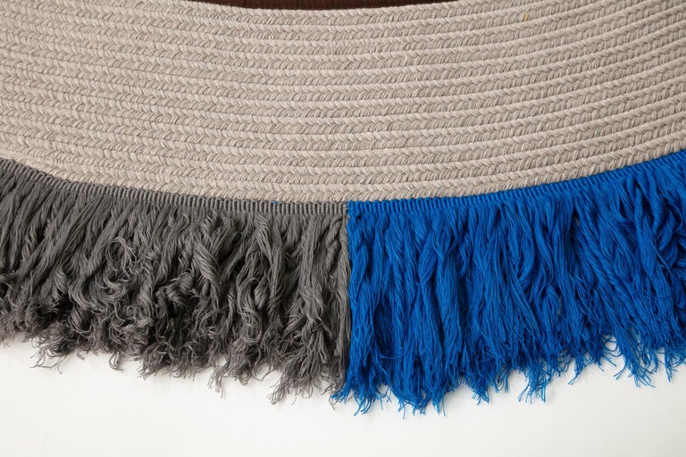 Primary Rings Acrylic Rug For Sale at 1stDibs