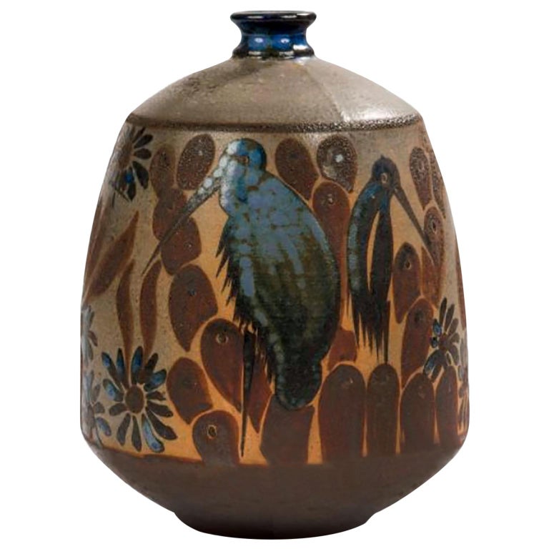 Primavera Ceramic Vase at 1stDibs