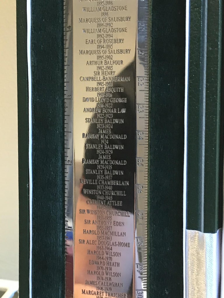 Prime Minister Britannia Pure Silver Ruler Richard Jarvis For Sale at ...