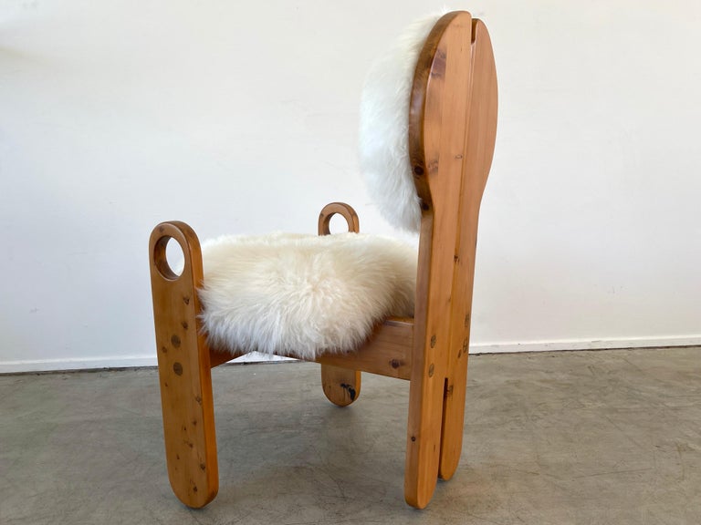Primitive 1970s Eastern European Chair at 1stDibs