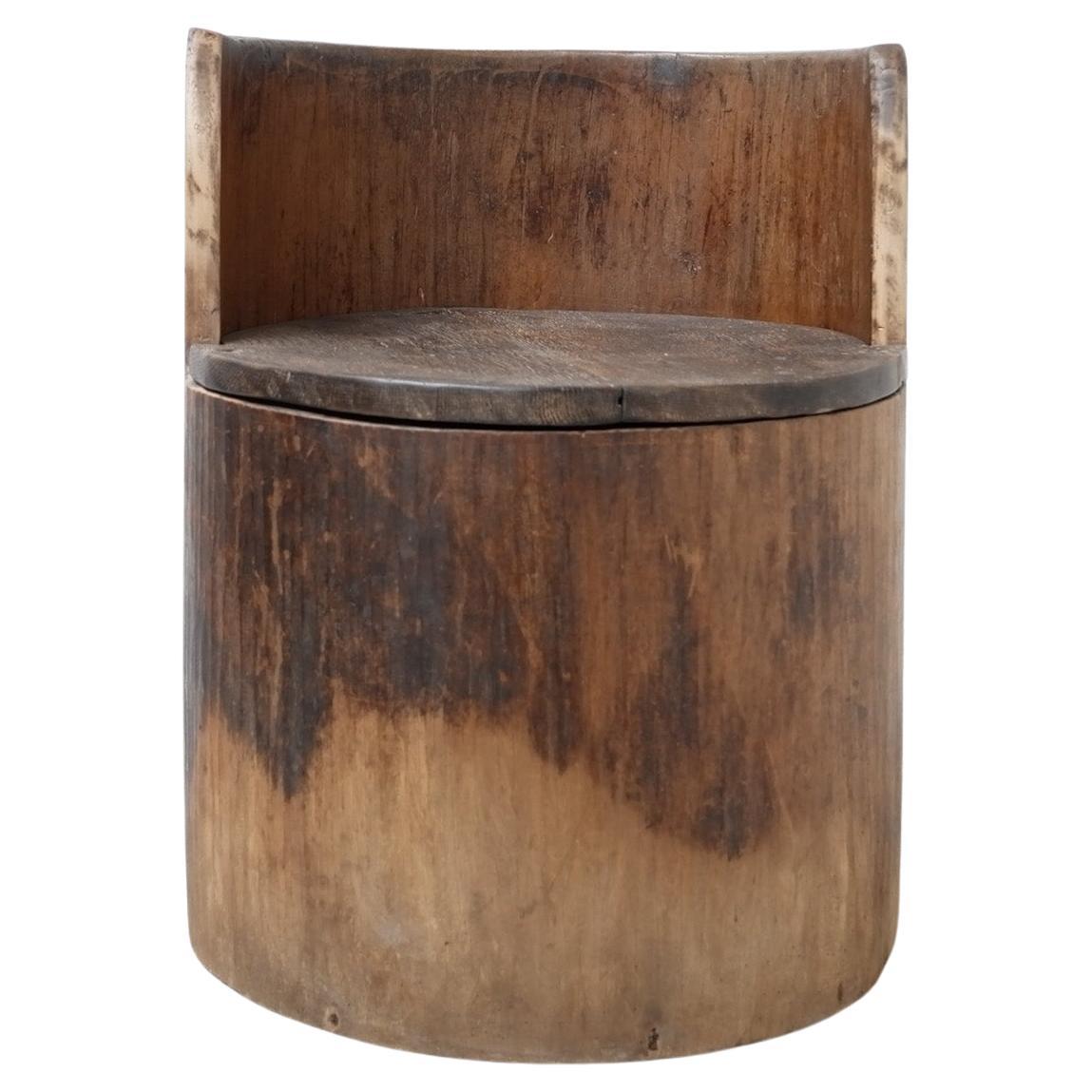 19th Century Primitive Hedgerow Chair at 1stDibs