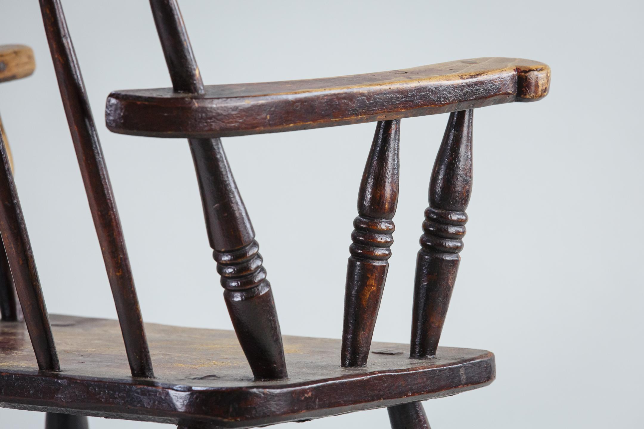 Primitive 19th Century Irish Hedge Chair at 1stDibs