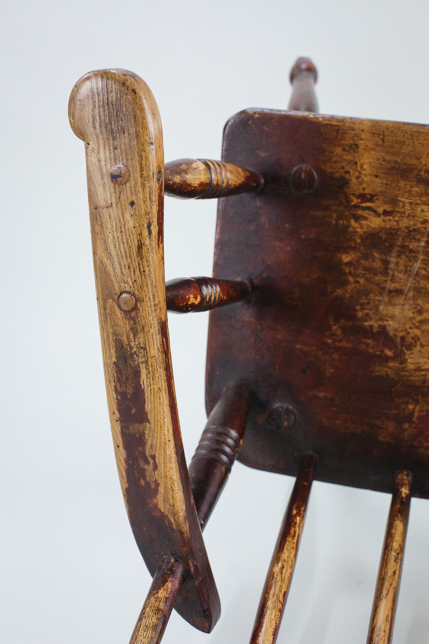 Primitive 19th Century Irish Hedge Chair at 1stDibs