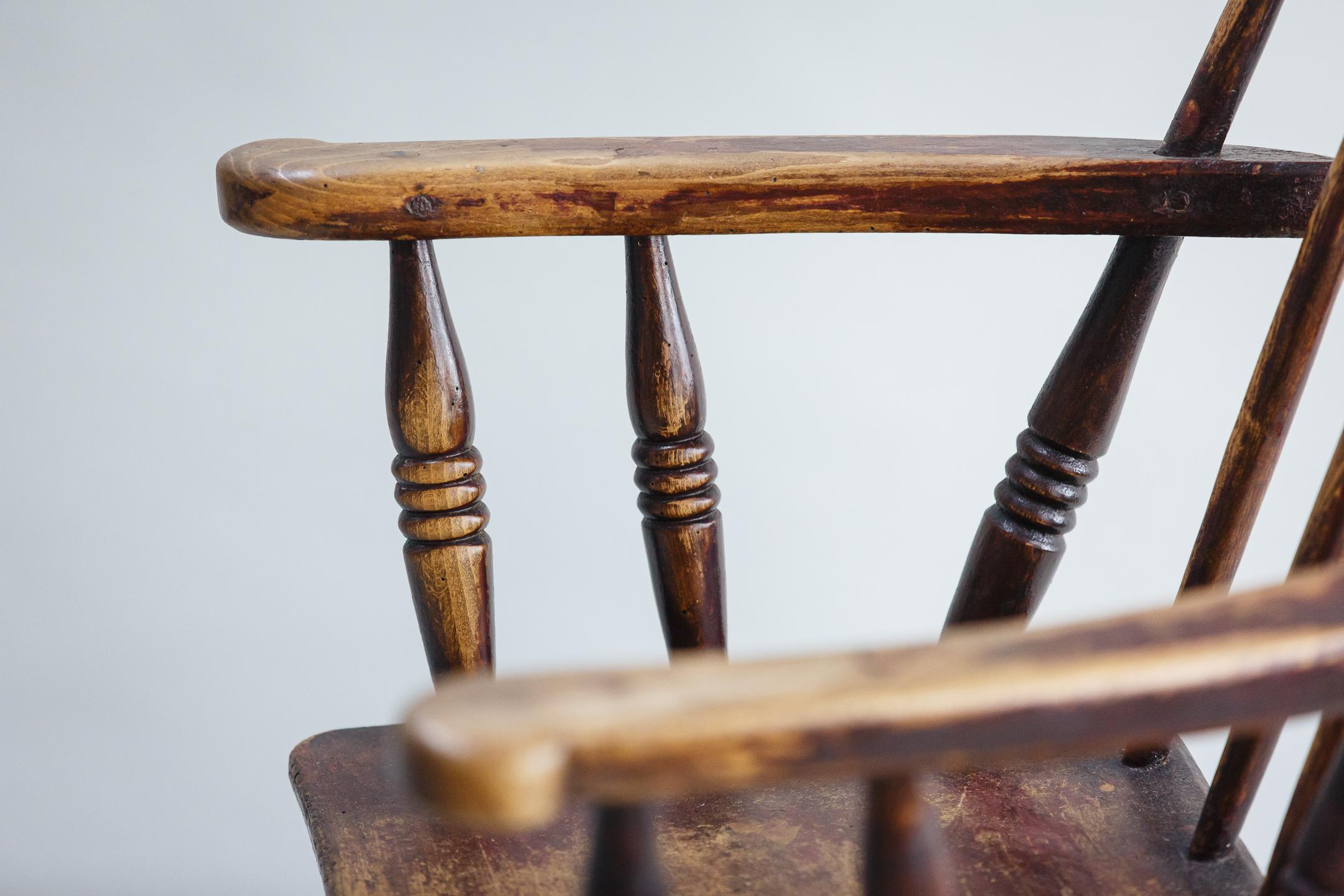 Primitive 19th Century Irish Hedge Chair at 1stDibs