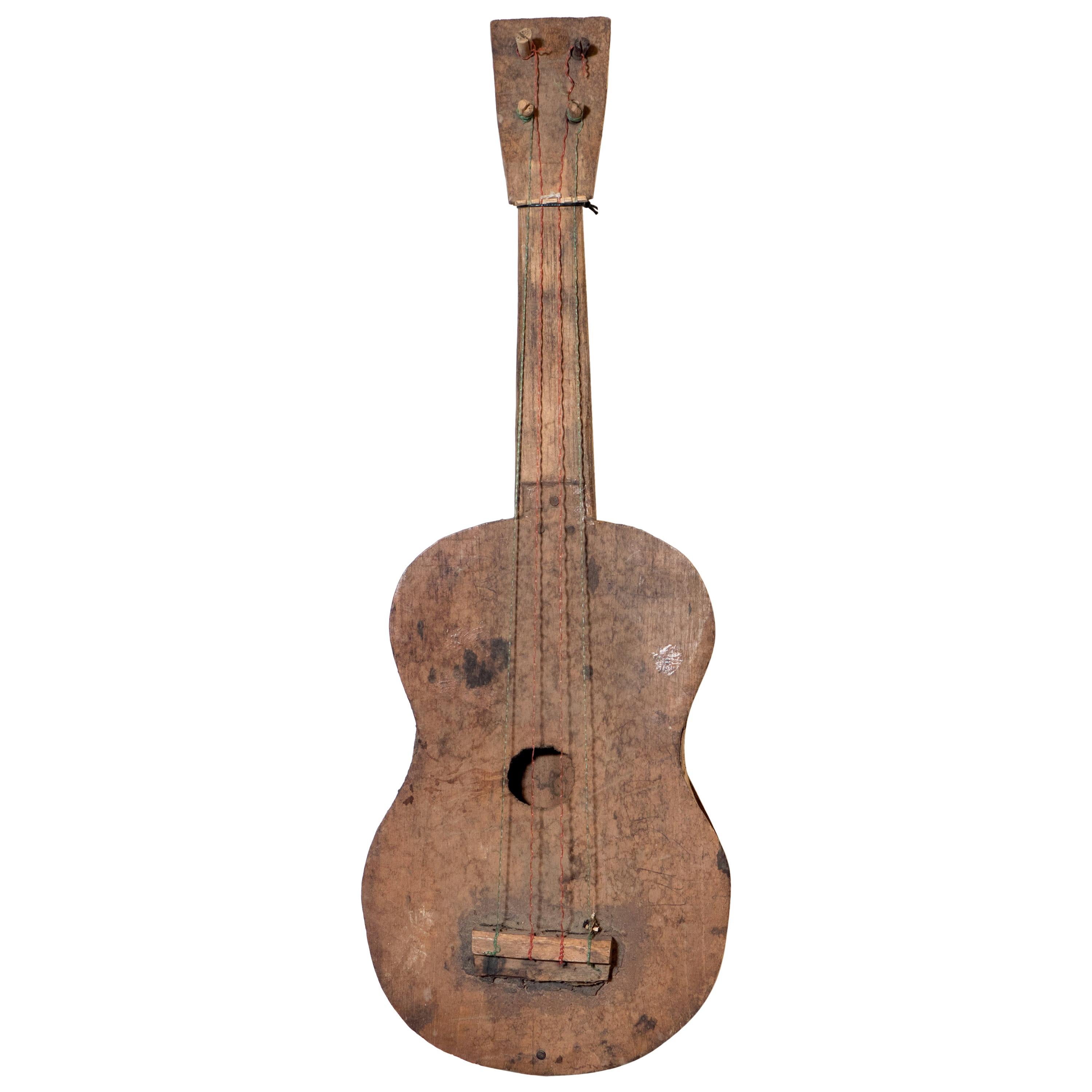 Primitive American Folk Art Violin at 1stDibs