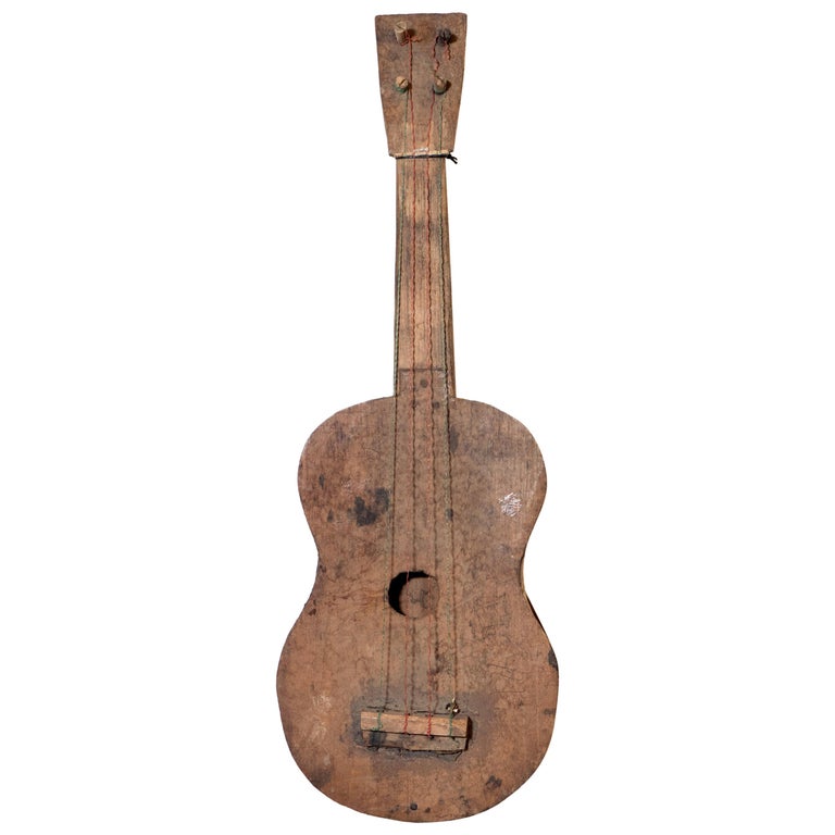 Primitive American Folk Art Violin at 1stDibs