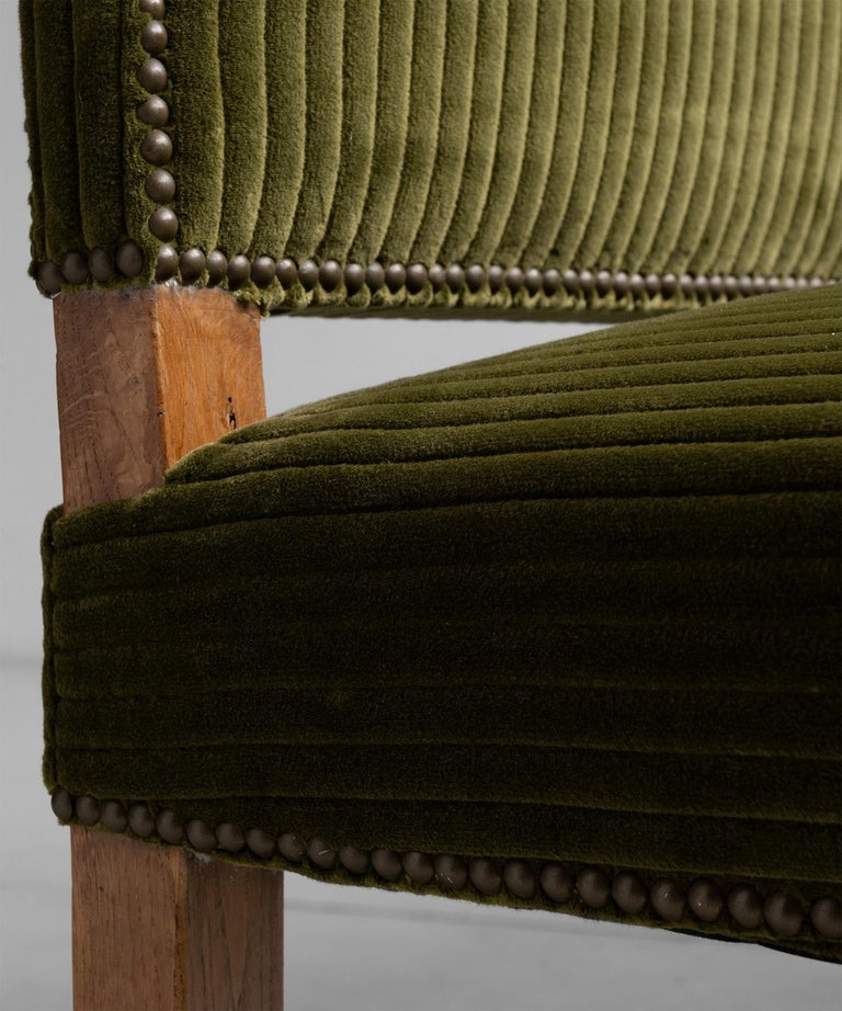 Billiard Hall Sofa, America, circa 1920 at 1stDibs