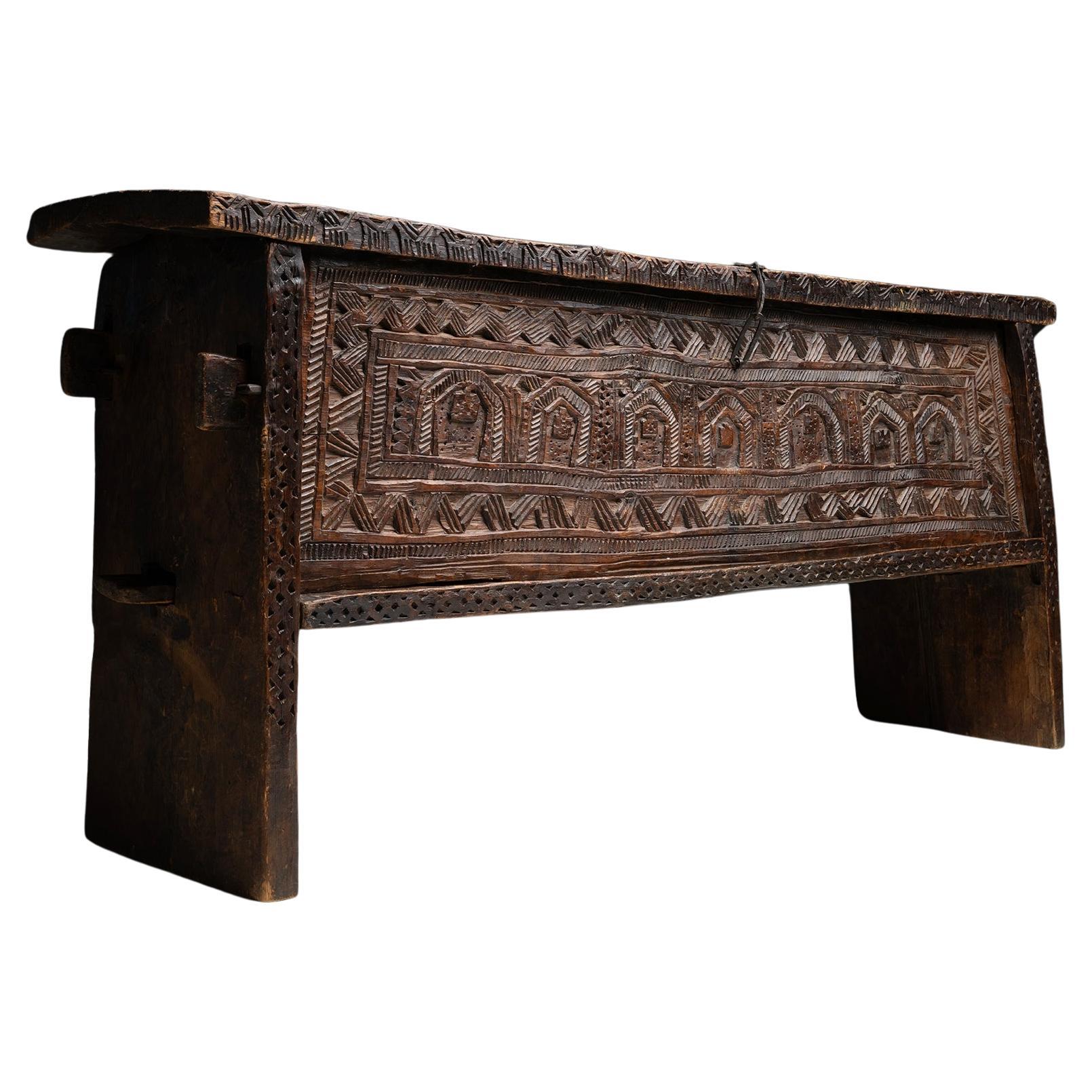 18th Century European Primitive Dovetailed Pine Chest or Coffer For ...