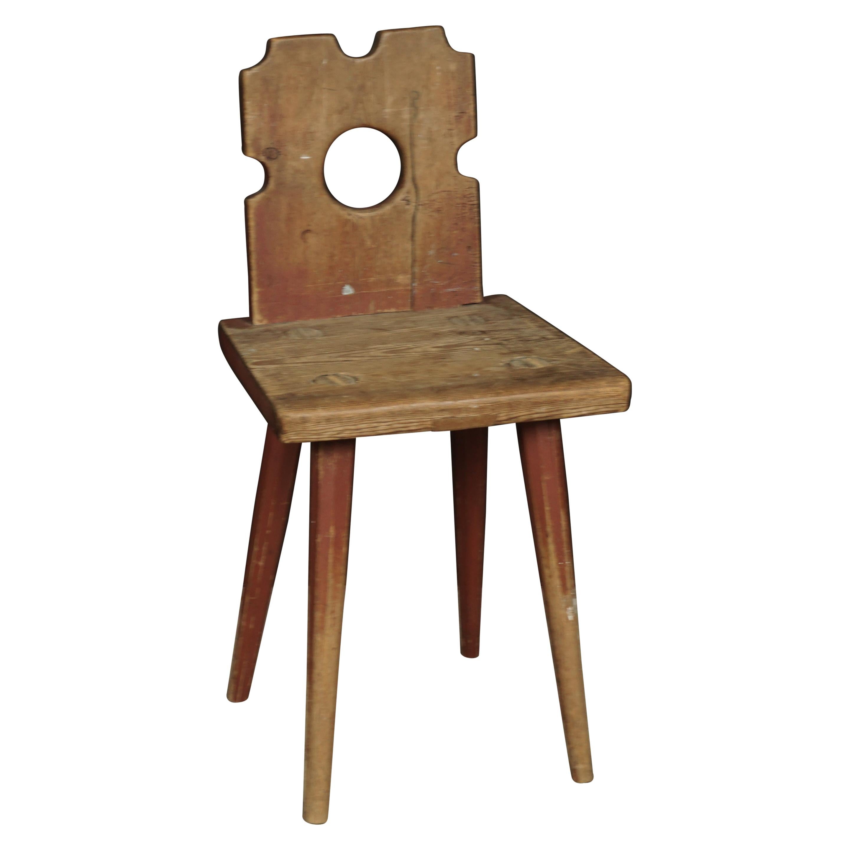 Primitive Chair from Sweden, circa 1860 at 1stDibs