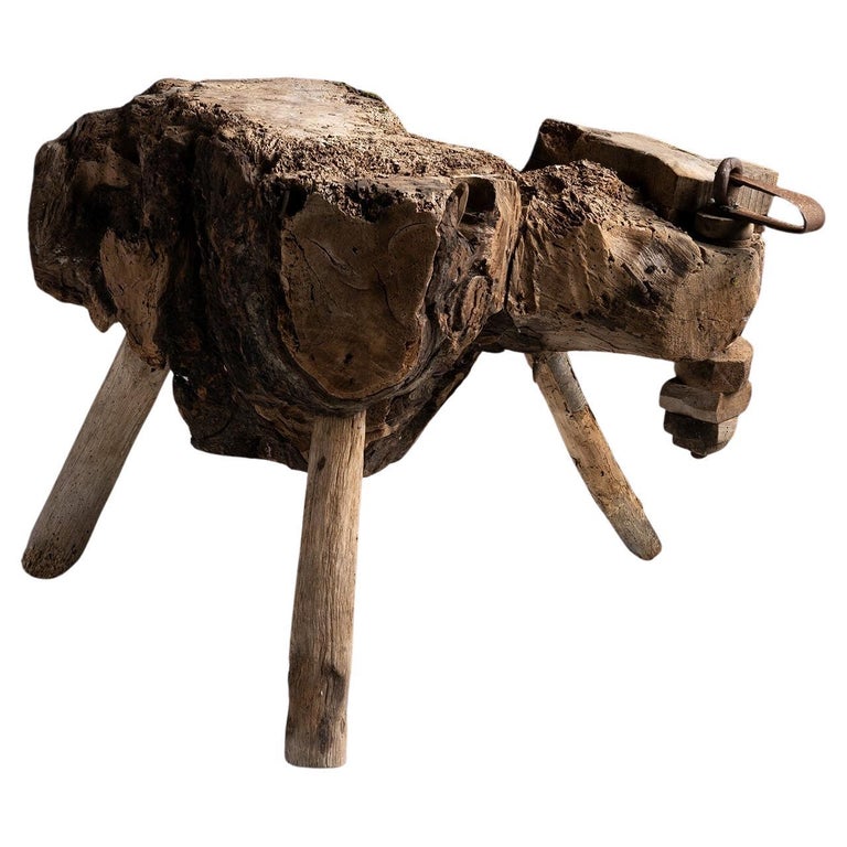 Primitive Clog Table, France circa 1900 For Sale at 1stDibs