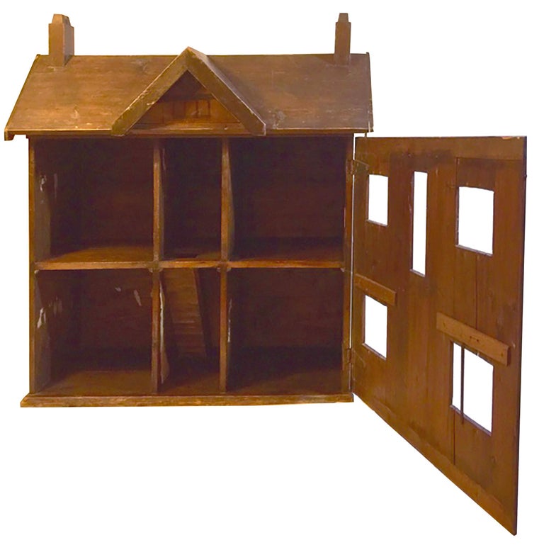 Primitive Edwardian Dolls house For Sale at 1stDibs | edwardian doll house