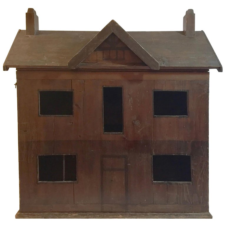 Primitive Edwardian Dolls house For Sale at 1stDibs | edwardian doll house