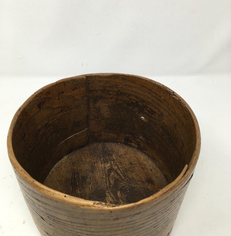 Primitive English Grain Measure at 1stDibs