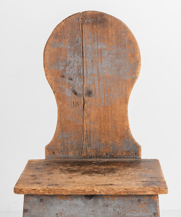 Primitive Factory Chair, America, circa 1900 at 1stDibs