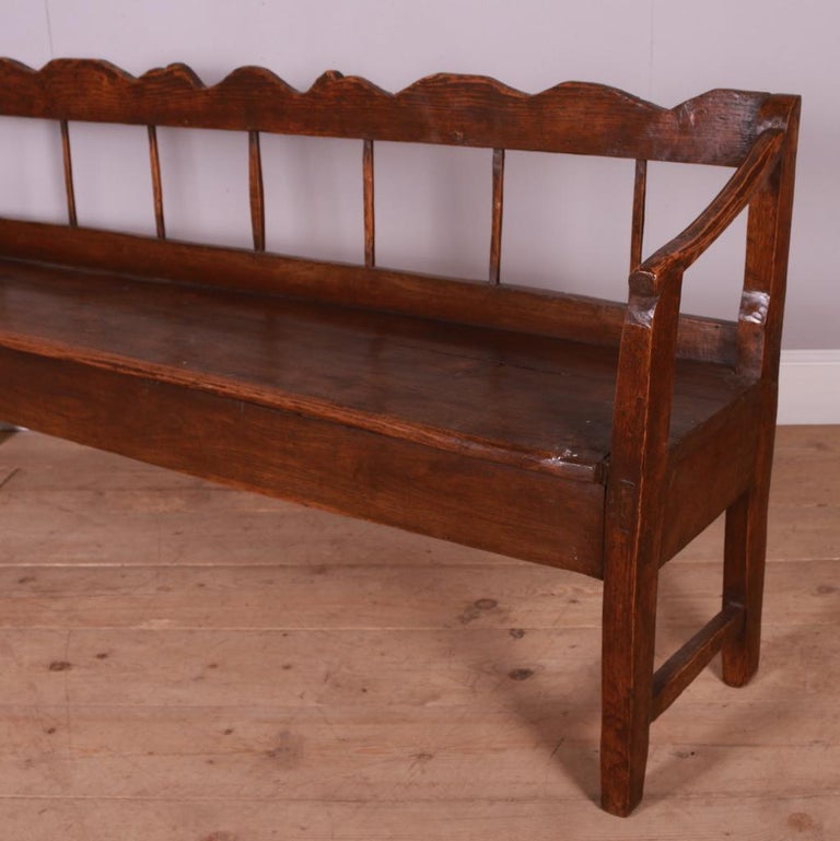 Rustic Farmhouse Settle at 1stDibs