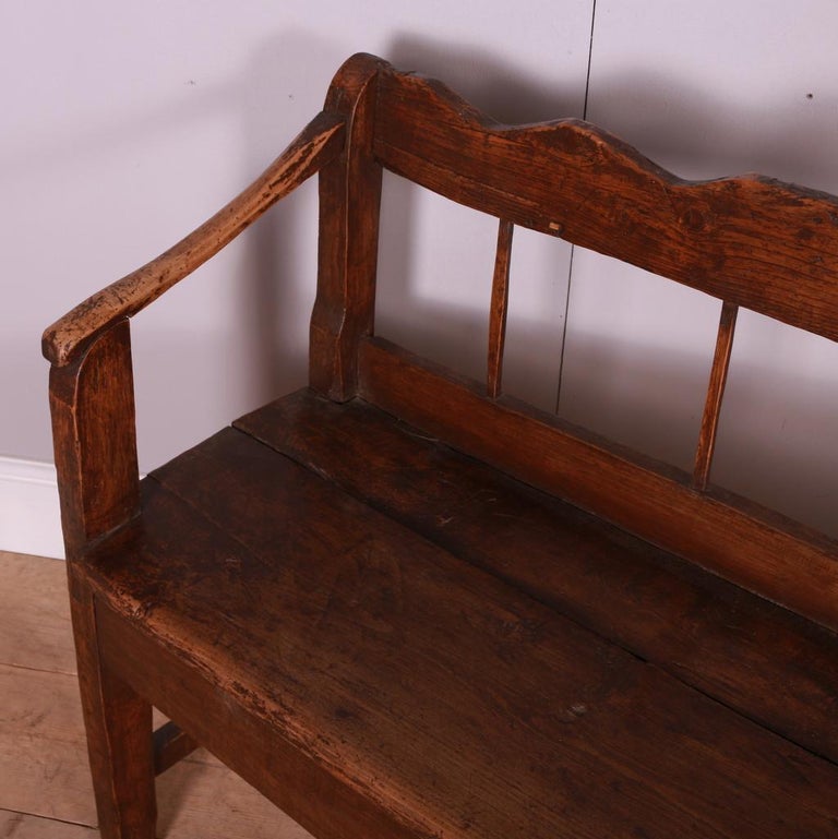 Rustic Farmhouse Settle at 1stDibs