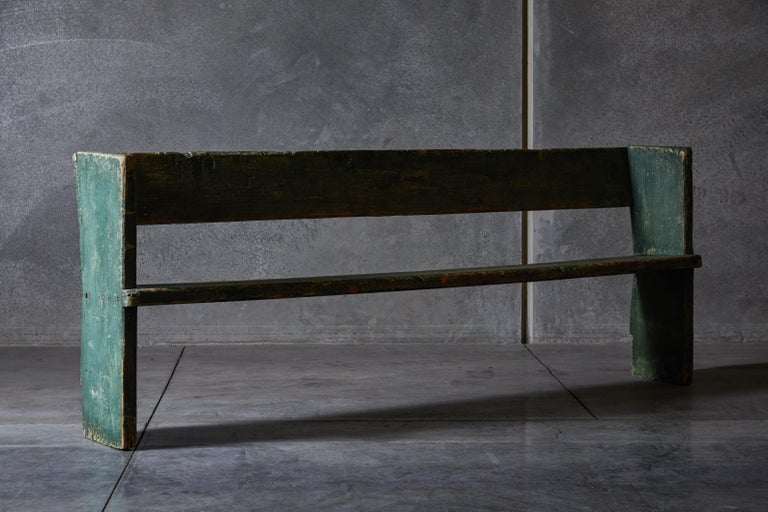 Primitive Freemason's Bench For Sale at 1stdibs