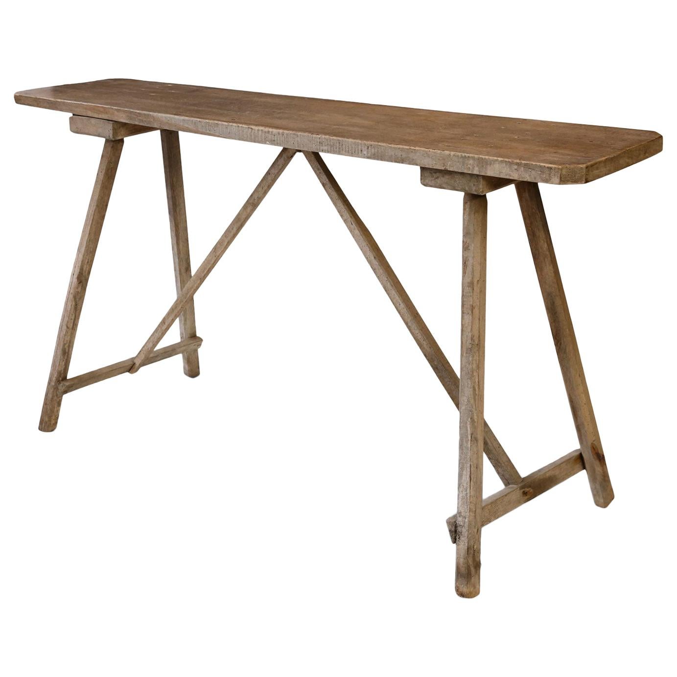 Primitive French Console at 1stDibs