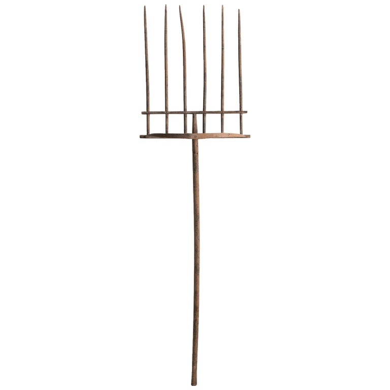 Primitive Hayfork at 1stDibs