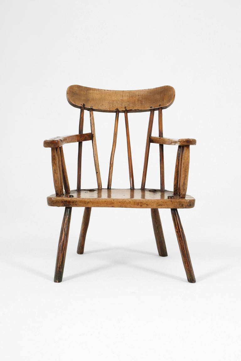 Primitive Irish 'Gibson' Chair at 1stDibs | gibson chair ireland