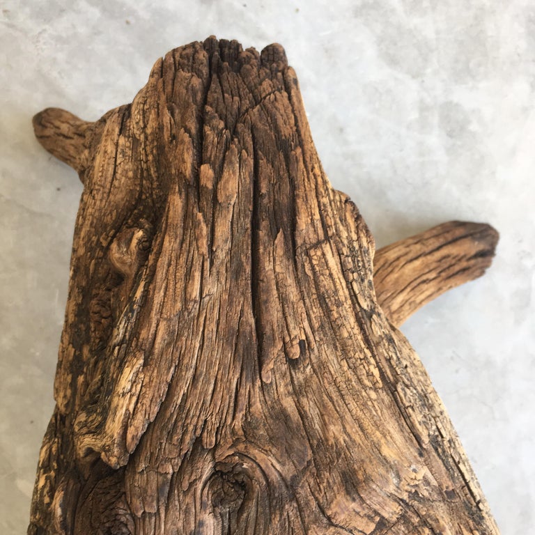 Primitive Mesquite Stool from Mexico at 1stDibs