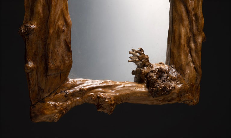 Primitive Mirror, France, circa 1950 For Sale at 1stDibs