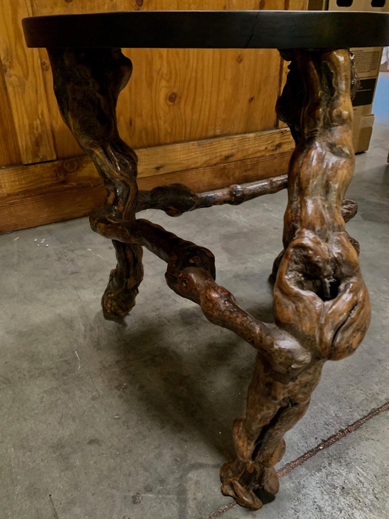 Primitive Root Side Table at 1stDibs | primitive root table, root wood ...