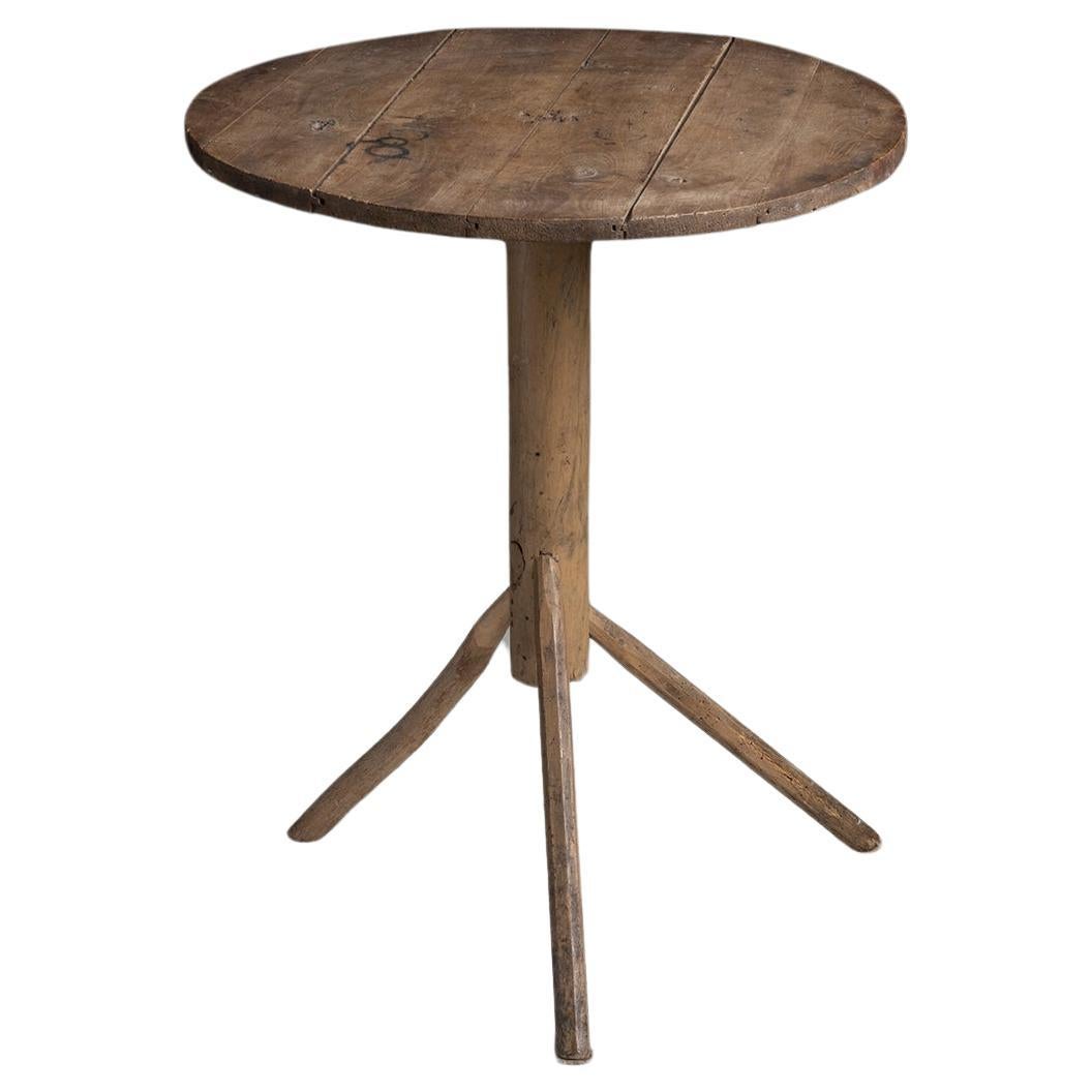 Primitive Side Table, France circa 1890 at 1stDibs