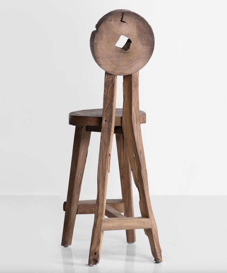 Primitive Stool at 1stDibs
