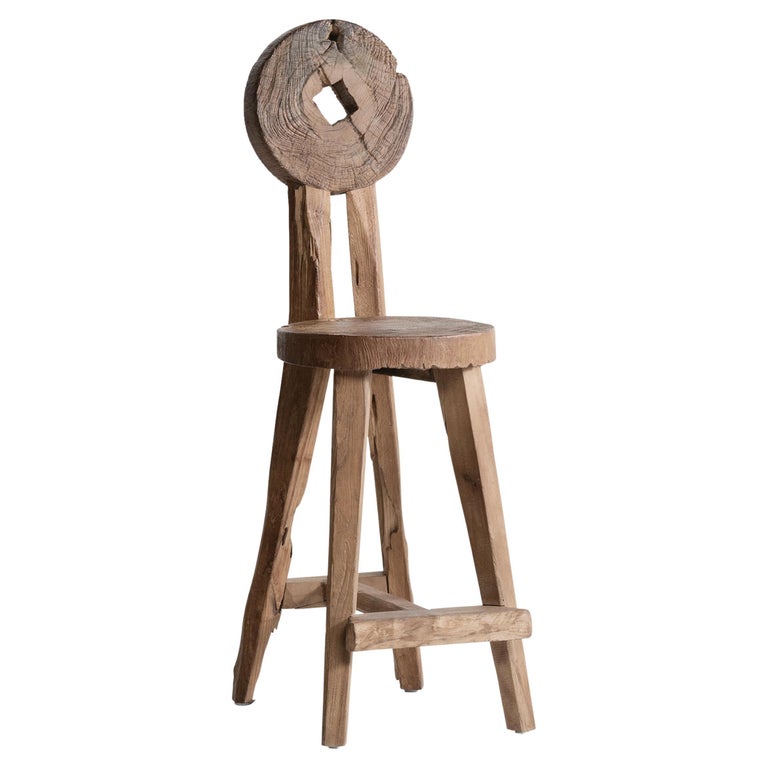 Primitive Stool at 1stDibs