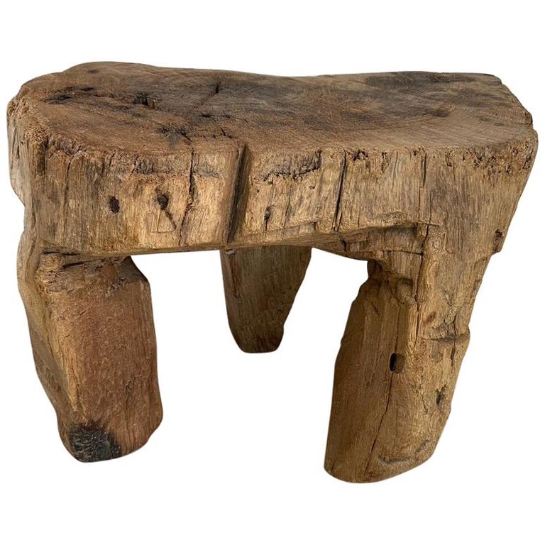 Primitive Stool from Mexico, circa 1920s at 1stDibs