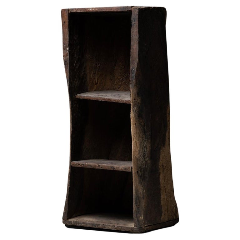 Primitive Tree Trunk Shelf, France, circa 1930 For Sale at 1stDibs