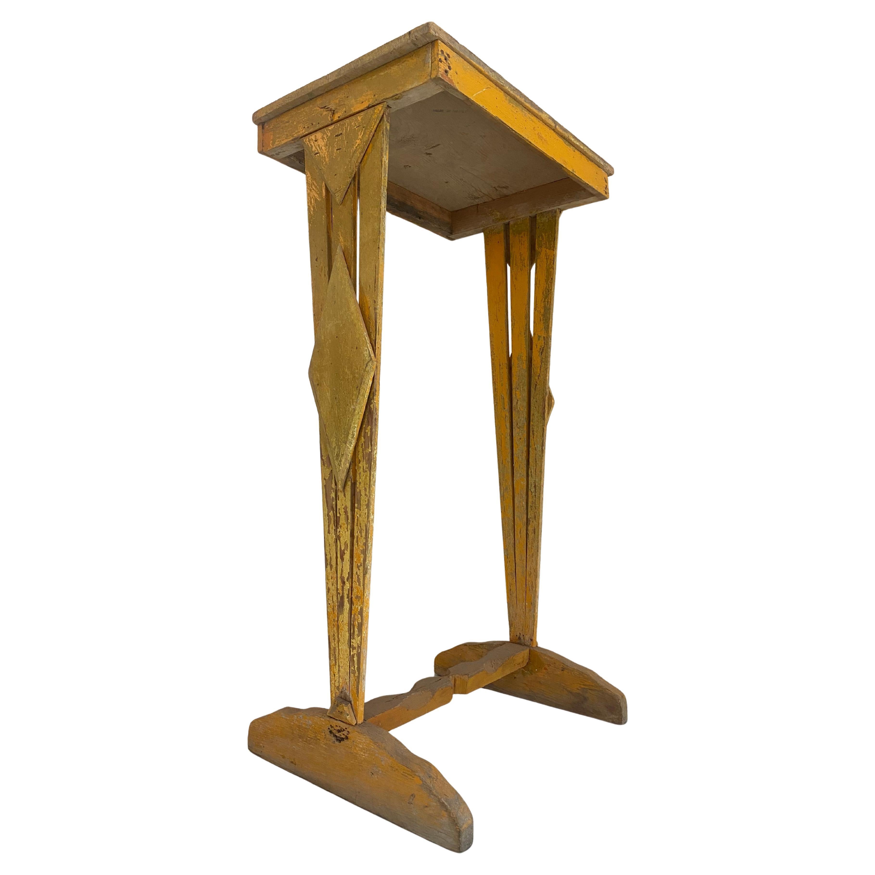 Folk Art Tables - 142 For Sale at 1stDibs | folk table, folk art side ...