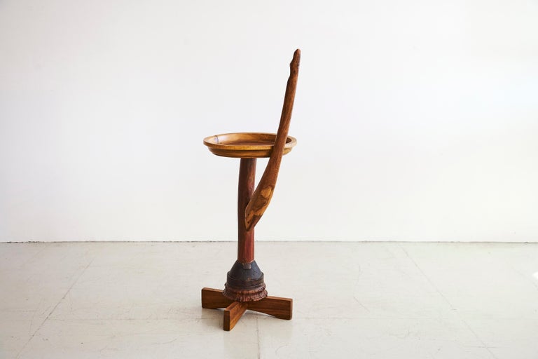 Primitive Wood Stand at 1stDibs
