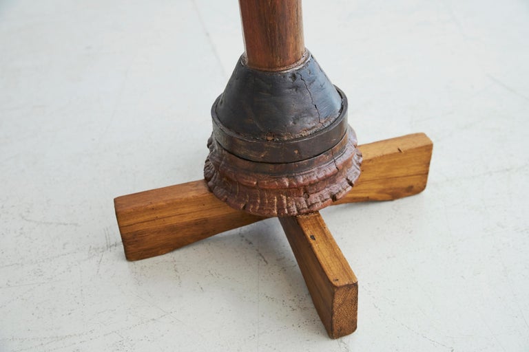 Primitive Wood Stand at 1stDibs