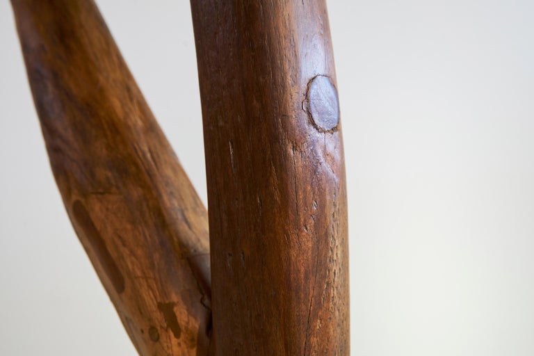 Primitive Wood Stand at 1stDibs