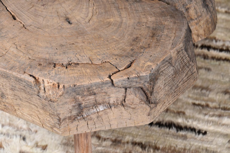 Primitive Wood Table For Sale at 1stDibs