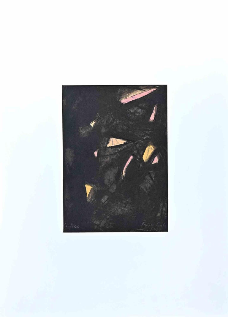 Primo Conti - Abstract Composition - Original Lithograph by Primo Conti ...