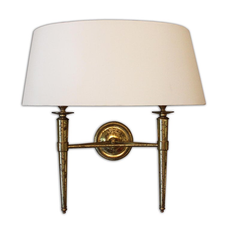 Prince De Galles Hotel Elegant Set of 6 Brass Sconces, 1940 For Sale at ...